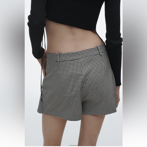 Zara | Shorts | Zara Gingham Skort | Poshmark